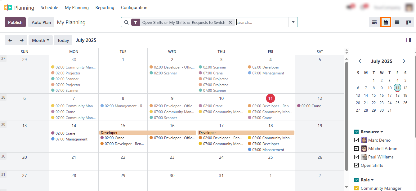 Odoo Planning Module: Smart Scheduling & Planning Documentation